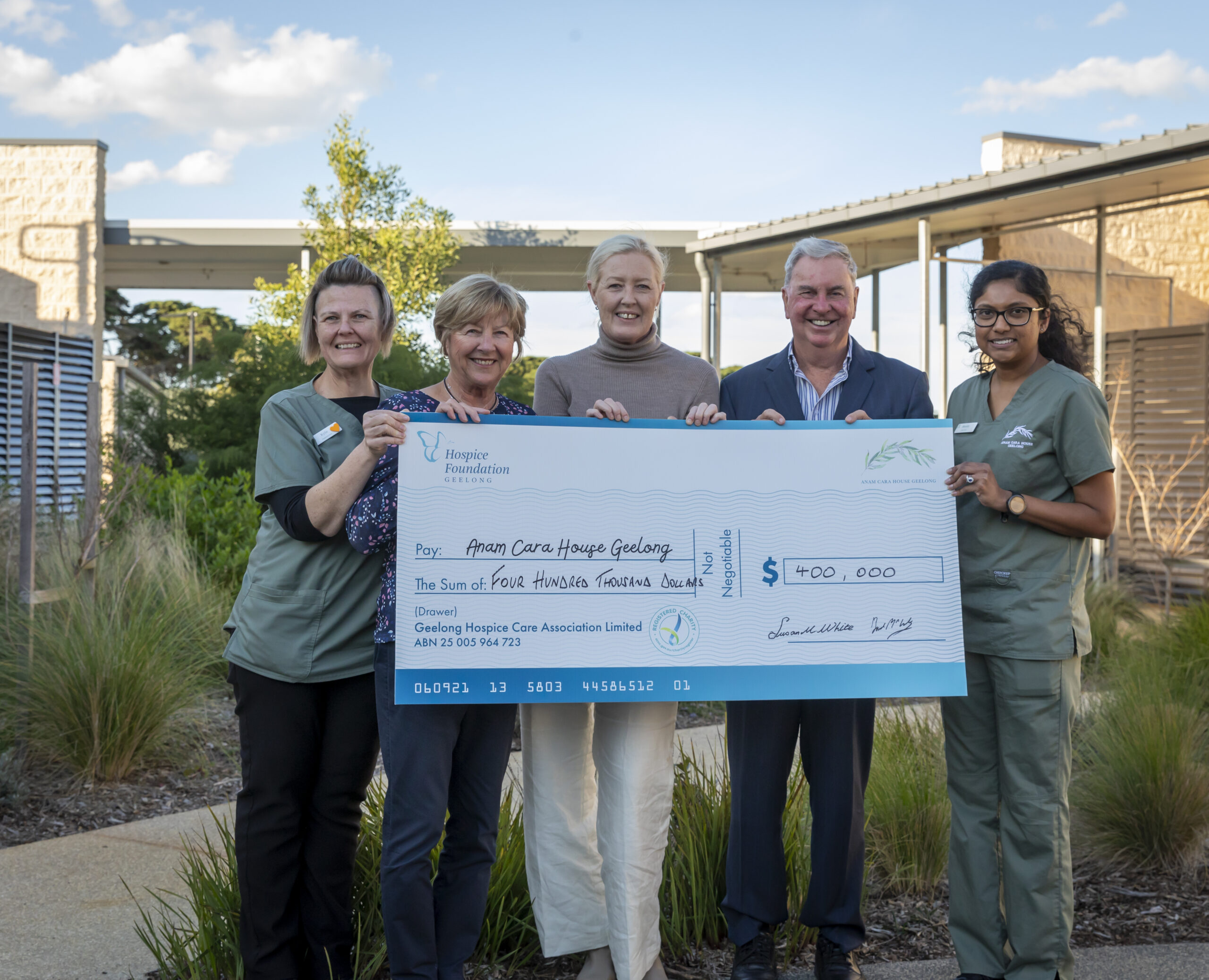 Media: Hospice Foundation Geelong Grant - Anam Cara House Geelong